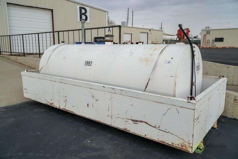 Fuel Tank With Spill Containment Sump and Fill-Rite Electric Pump ...