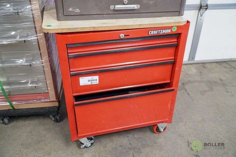 Craftsman 4-Drawer Rolling Tool Cart - Roller Auctions