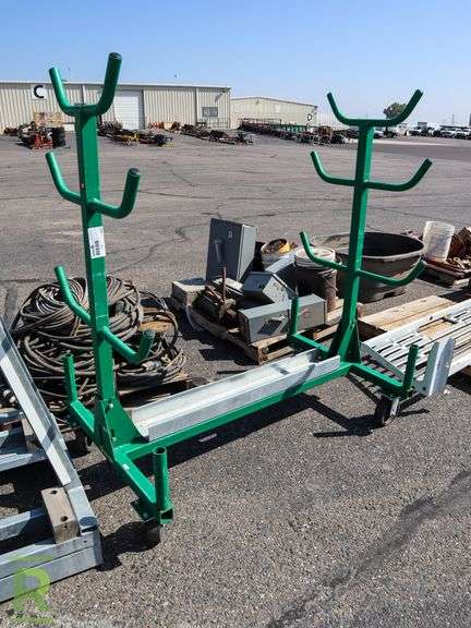 Greenlee Material Rack on Casters - Roller Auctions