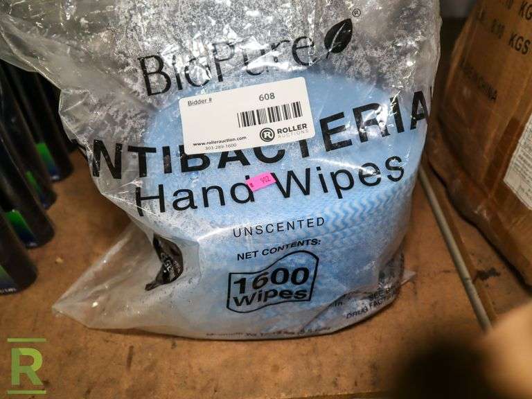 (3) BioPure Antibacterial Hand Wipes - Roller Auctions