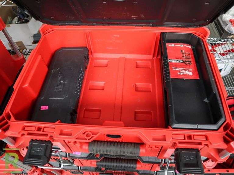 Milwaukee Packout System on Wheels - Roller Auctions