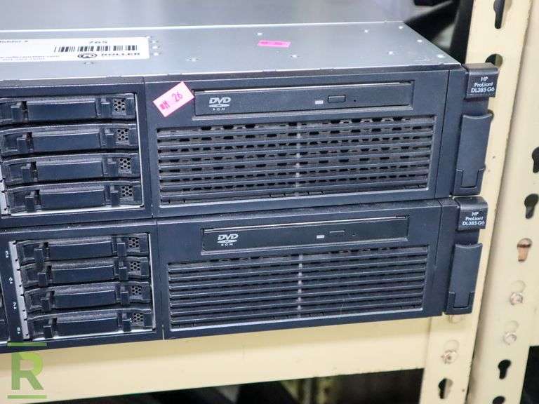 (2) HP ProLiant DL385 G6 Servers - Roller Auctions