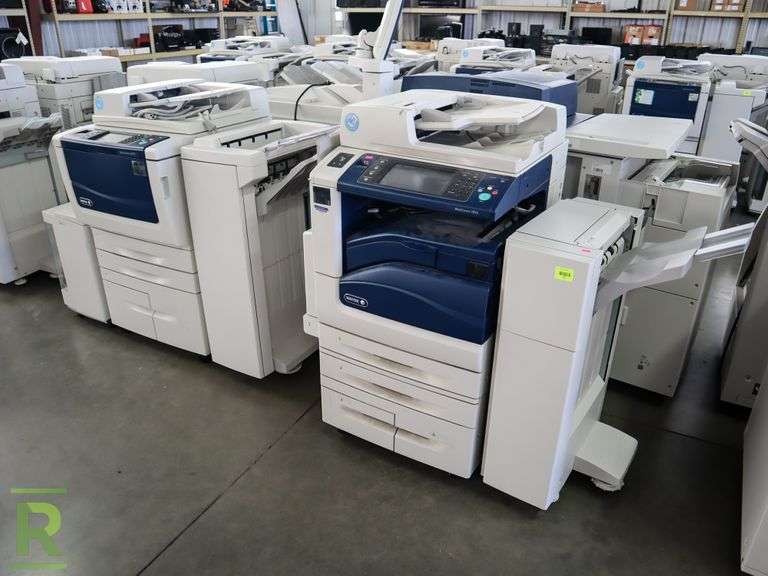 Xerox WorkCentre 7855i and 5875i Multifunction Printers - Roller Auctions