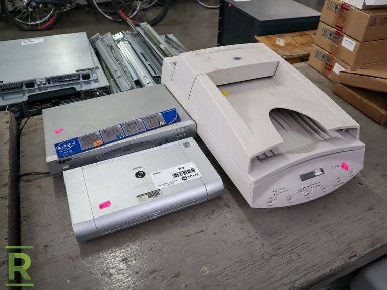 Apex DVD Player, Canon Scanner and Hp ScanJet Document Feeder - Roller ...