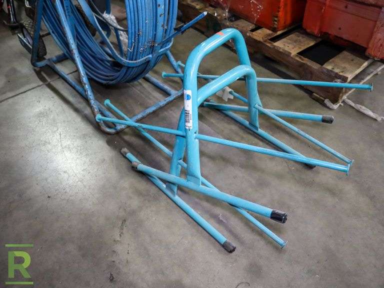 Python Duct Rodder and (2) Wire Reels - Roller Auctions