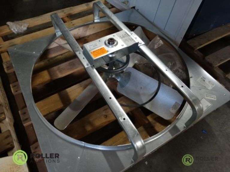 Master Flow Whole House Fan With Shutter, 6000CFM - Roller Auctions