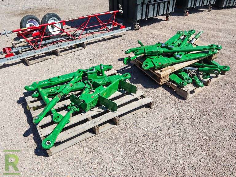 (2) Pallets of 3-Point Hitches - Roller Auctions