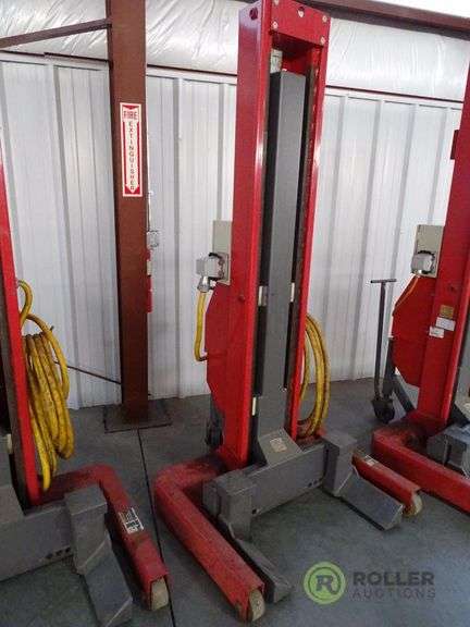 (6) Rotary HP615-100 6-Post Mobile Column Lifts, 90,000 lb. Overall ...