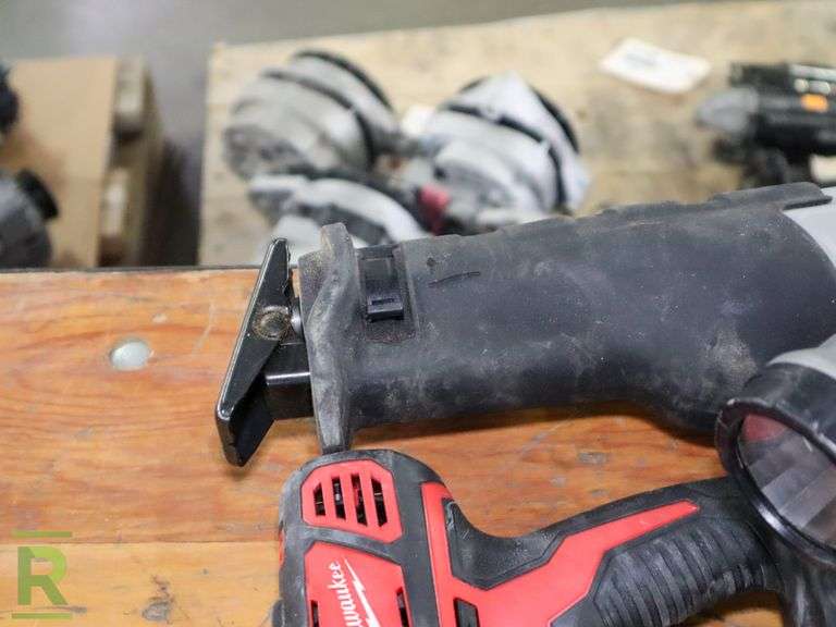 Milwaukee 2735-20 Work Light, 2607-20 1/2" Hammer Drill and 2620-20 ...