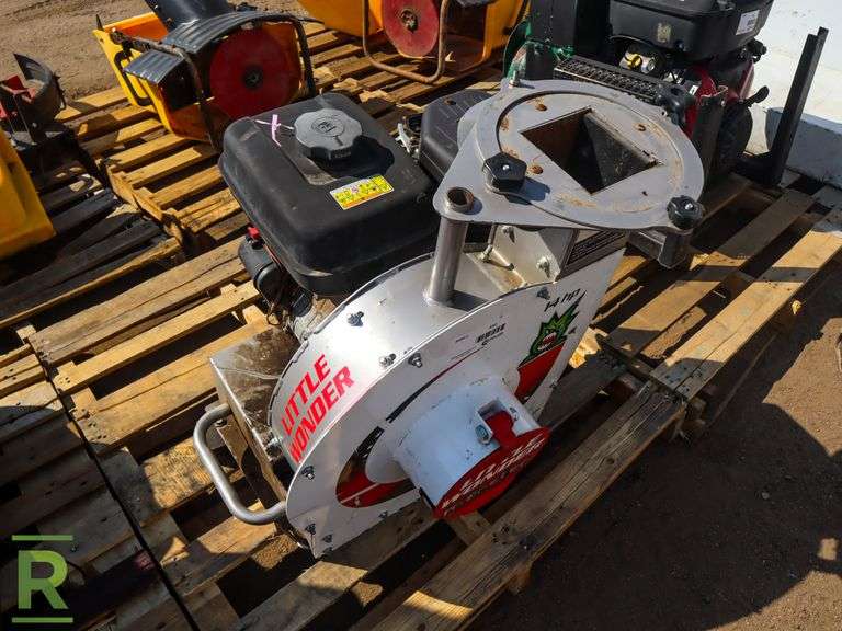 Little Wonder Gas Shredder, Subaru 14Hp Engine (Inoperable) - Roller ...