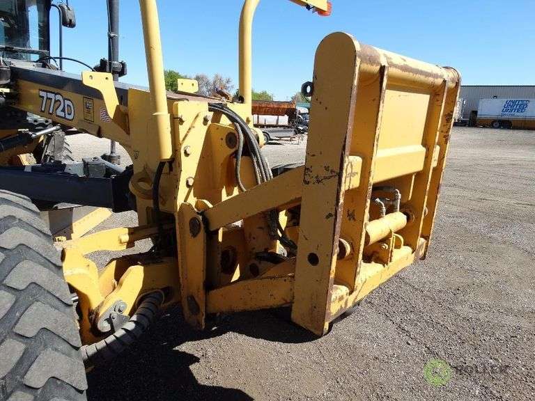 2006 JOHN DEERE 772D 6WD MOTOR GRADER, 14' Moldboard, Rylind Front Lift ...