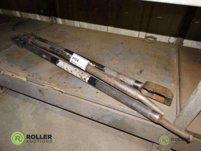 (3) Semi Cheater Bars - Roller Auctions