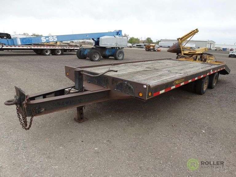 1992 TOWMASTER T24 T/A EQUIPMENT TRAILER, Dually, 8' x 19' Deck, 5 ...