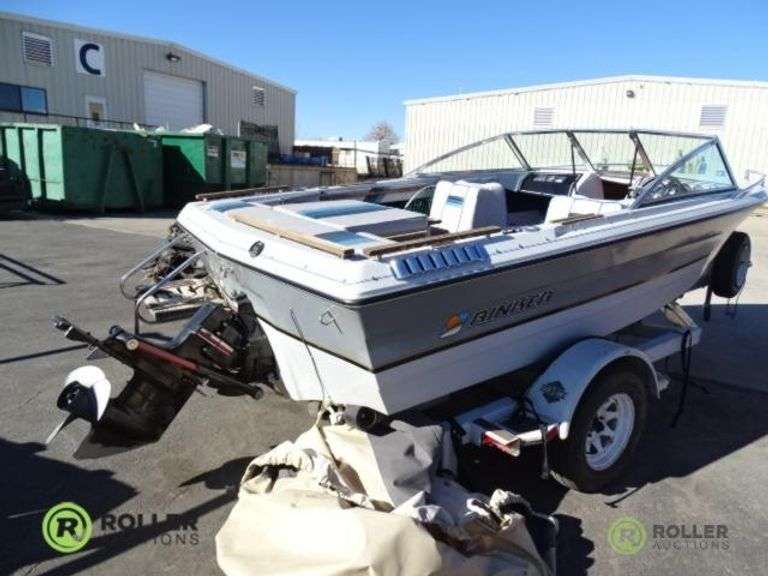 Rinker 16' 8-Passenger Boat, Mercruiser Inboard Outboard Motor, H/N ...