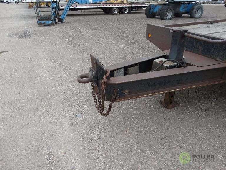 1992 TOWMASTER T24 T/A EQUIPMENT TRAILER, Dually, 8' x 19' Deck, 5 ...