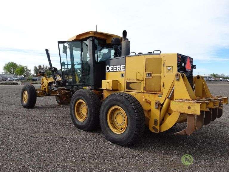 2006 JOHN DEERE 772D Motor Grader, 6WD, A/C Cab, Rear Ripper, 14 ...