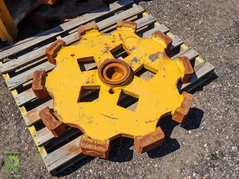 36" Sheepsfoot Compaction Wheel to Fit Excavator (Broken Spindle ...