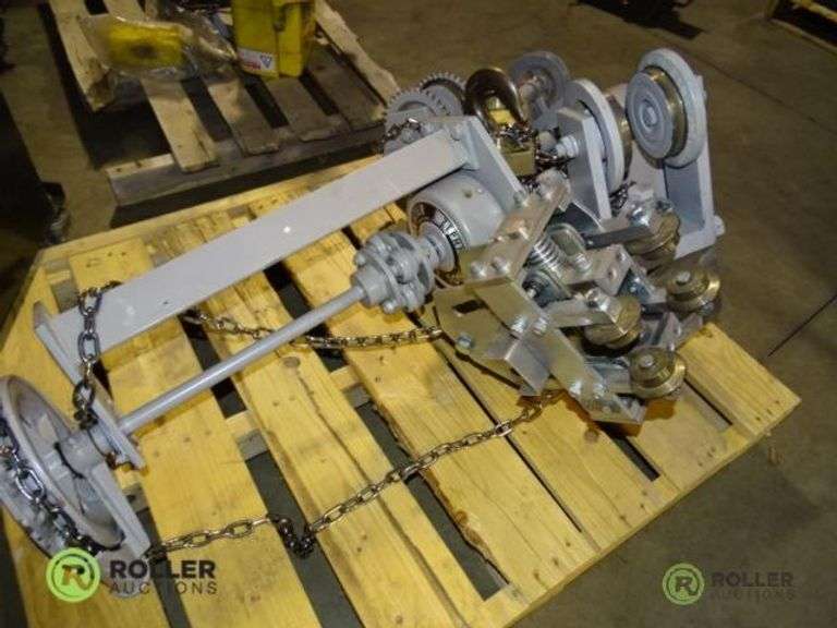 Chester Zephyr 1-Ton Trolley Hoist, 24in Offset, Deadman Lock, Spark ...