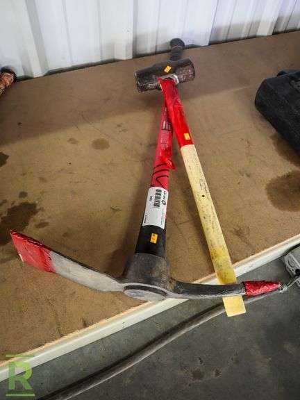 Husky Pick Axe and Sledge Hammer - Roller Auctions