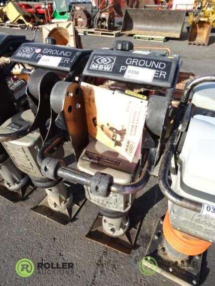 MBW Ground Pounder R442 Jumping Jack, Gas, Honda GX100 Engine - Roller ...