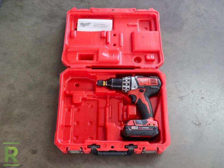 Milwaukee 2601-20 18V Compact Drill Driver - Roller Auctions