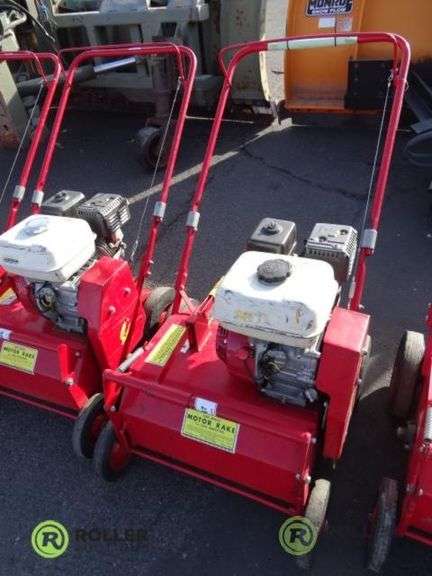 Yard Marvel Motor Rake, Honda GX160 Gas Engine - Roller Auctions