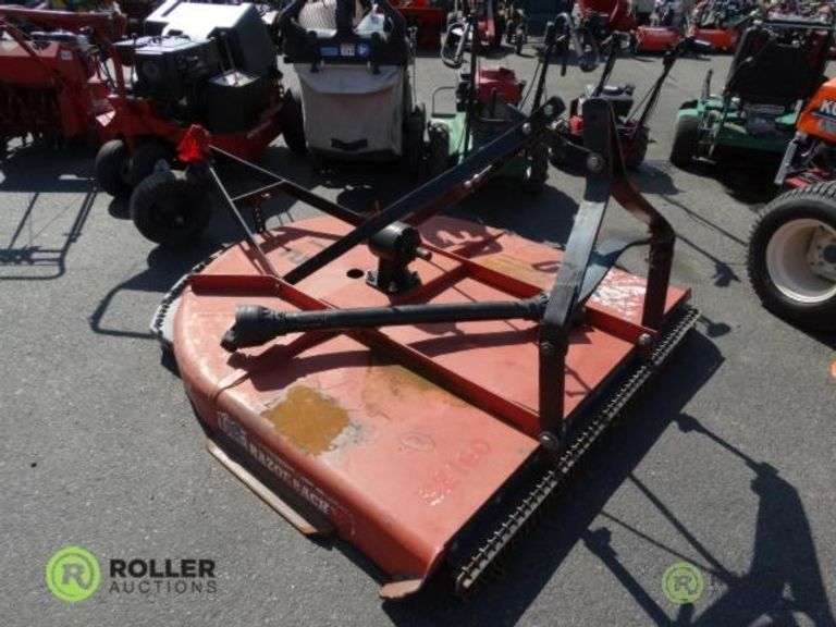 Razor Back RZ160 64in Rotary Cutter, 3pt, PTO (Inoperable) - Roller ...