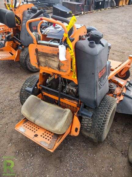 Scag V Ride 48" Stand On Deck Mower, Gas - Roller Auctions