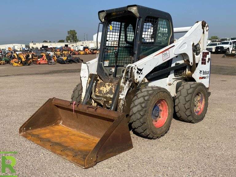 2012 Bobcat S750 Skid Steer Loader, 5.5' Bucket, Auxiliary Hydraulics ...