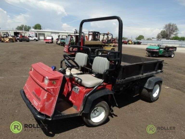 1999 TORO WORKMAN 3200 TRUCKSTER, 3-Cylinder Gas, 64in Hydraulic Dump ...
