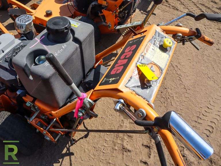 (2) Skag 48" Walk Behind Deck Mowers, Gas (Inoperable) - Roller Auctions