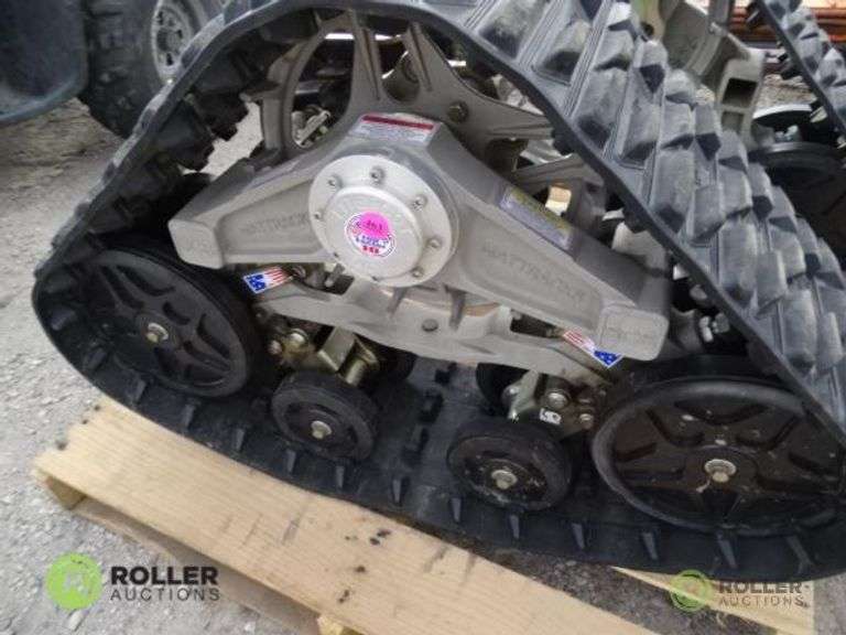 (4) Mattracks Litefoot ATV Rubber Tracks - Roller Auctions