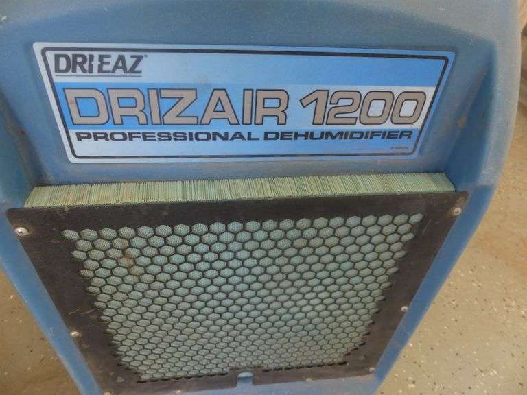 Drieaz Drizair 1200 Professional Dehumidifier - Roller Auctions