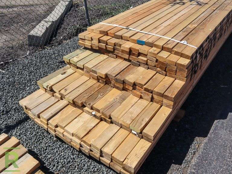 Pallet of 2" x 4" Studs - Roller Auctions