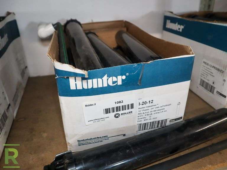 (12) New Hunter 1-20-12 Sprinkler Heads - Roller Auctions