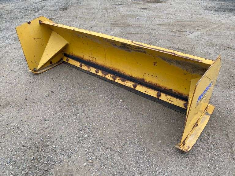 Protech SP07C 90" Snow Pusher To Fit Skid Steer Loader - Roller Auctions