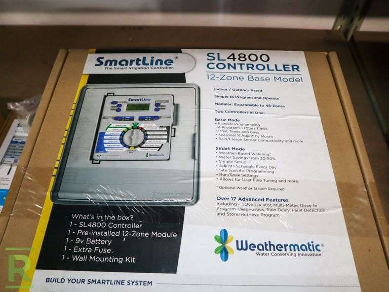 New Smartline SL4800 12-Zone Controller - Roller Auctions