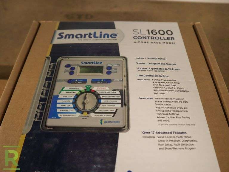 New Smartline SL1600 4-Zone Controller - Roller Auctions