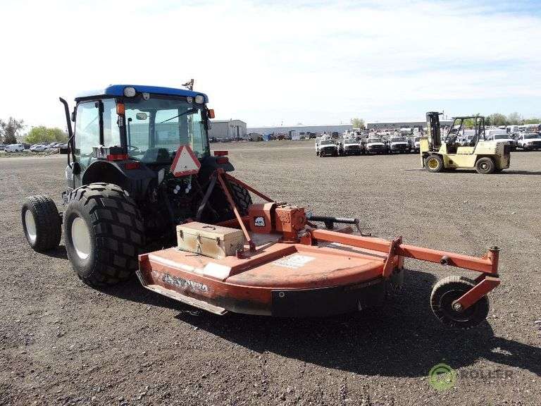 NEW HOLLAND TN70D 4WD Tractor, Diesel Engine, A/C Cab, Alamo Side ...