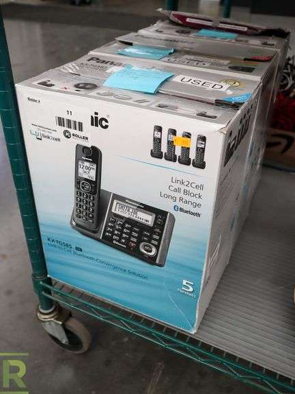 Panasonic Telephones, KX-TG585, KX-TG454, KX-TG585 (Used Some Parts May ...