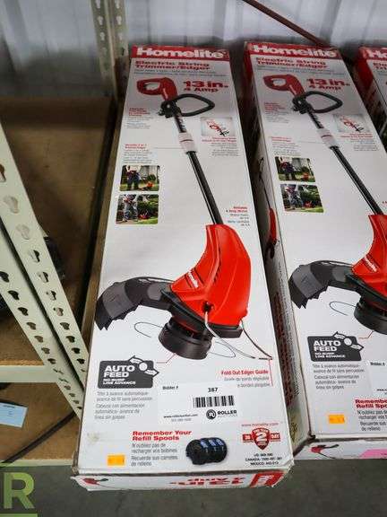 Homelite 13" Electric String Trimmer / Edger - Roller Auctions