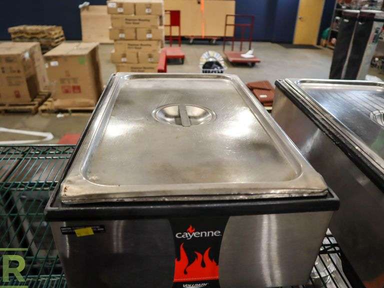 (2) Vollrath 1001 Food Warmers - Roller Auctions
