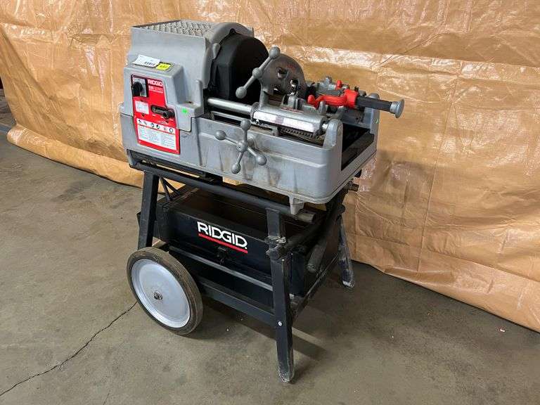 Ridgid 535 Auto Chuck Machine - Roller Auctions