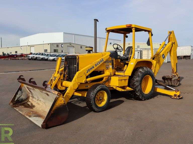 John Deere 410B Loader/Backhoe - Roller Auctions