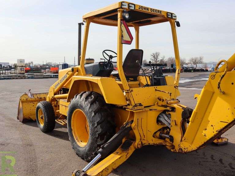 John Deere 410B Loader/Backhoe - Roller Auctions