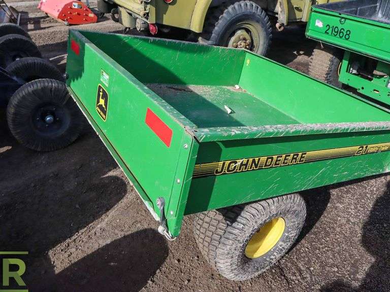 John Deere 21 Utility Trailer - Roller Auctions