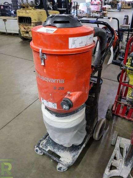 Husqvarna S26 Hepa Dust Collector - Roller Auctions