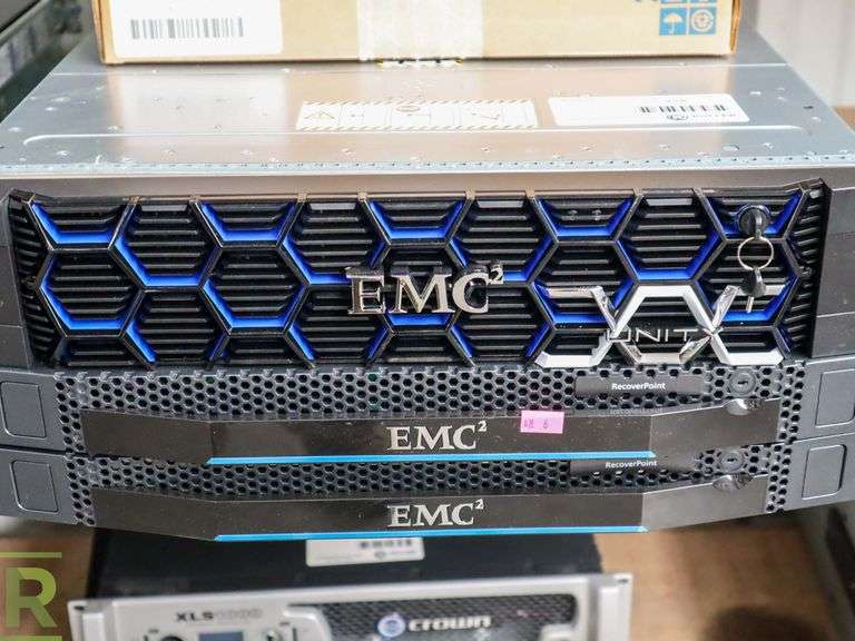 (3) Dell EMC2 Unity Storage Back Up Equipment - Roller Auctions
