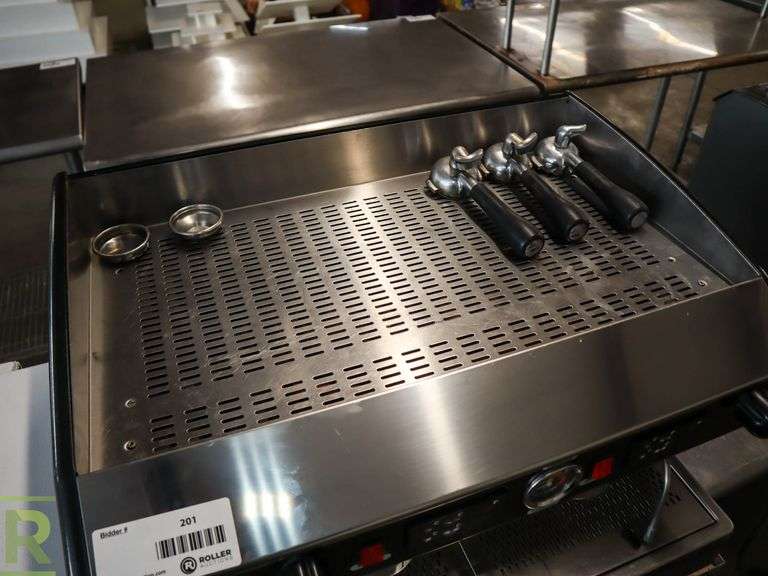 Wega Atlas Evd 2 2 Group Espresso Machine Roller Auctions
