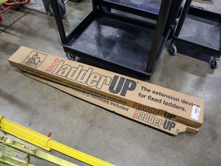 (2) Bilco Ladder Up Ladder Extensions - Roller Auctions
